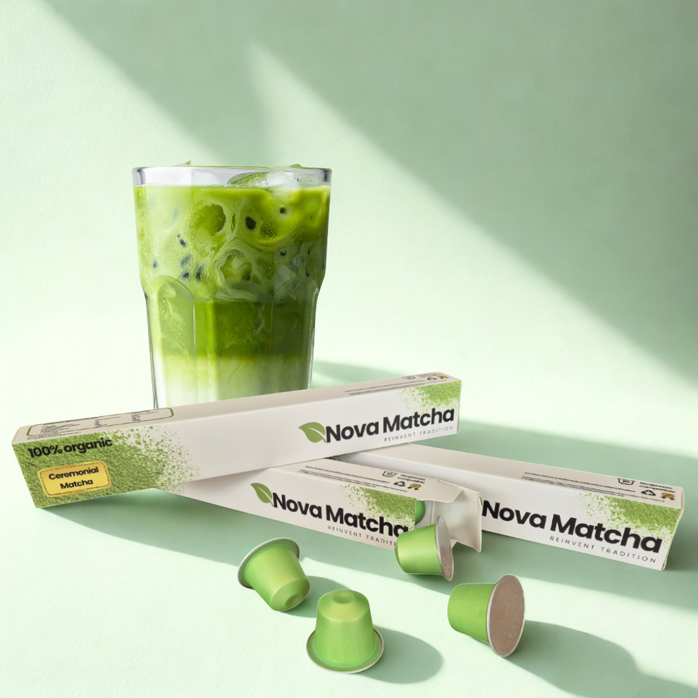 Capsules matcha cérémonie – Compatibles Nespresso | Nova Matcha